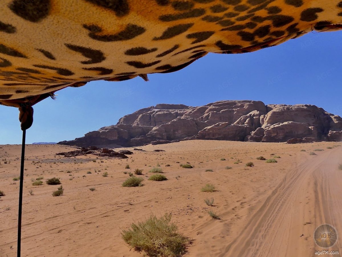 Wüsten Safari Wadi Rum Jordanien, faszinierend